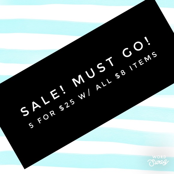 Other | 5 For 25 For Items That Are 8 No Further Discount On Individual ...